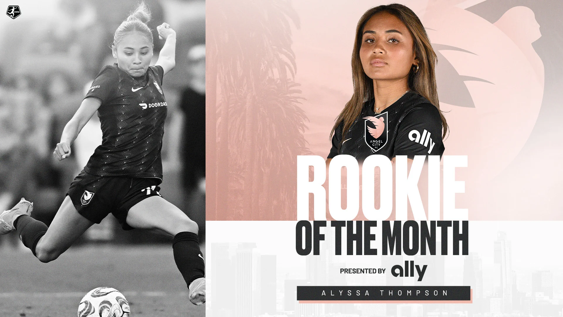 Angel City FC Forward Alyssa Thompson Named March/April Rookie of the ...
