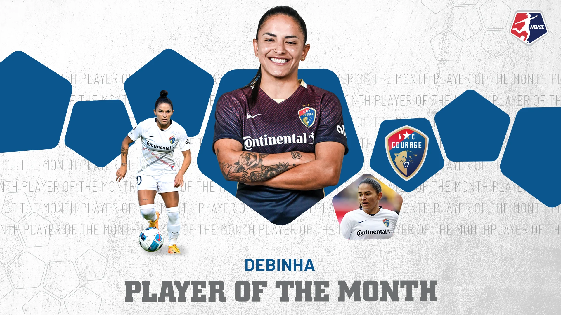 North Carolina Courage Forward Debinha Named September/October Player ...