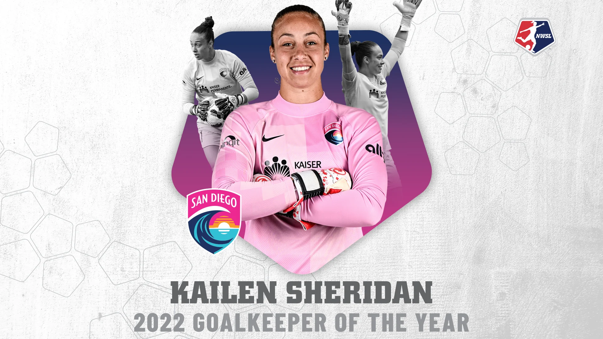 San Diego Wave FC's Kailen Sheridan Named 2022 NWSL Goalkeeper of the ...