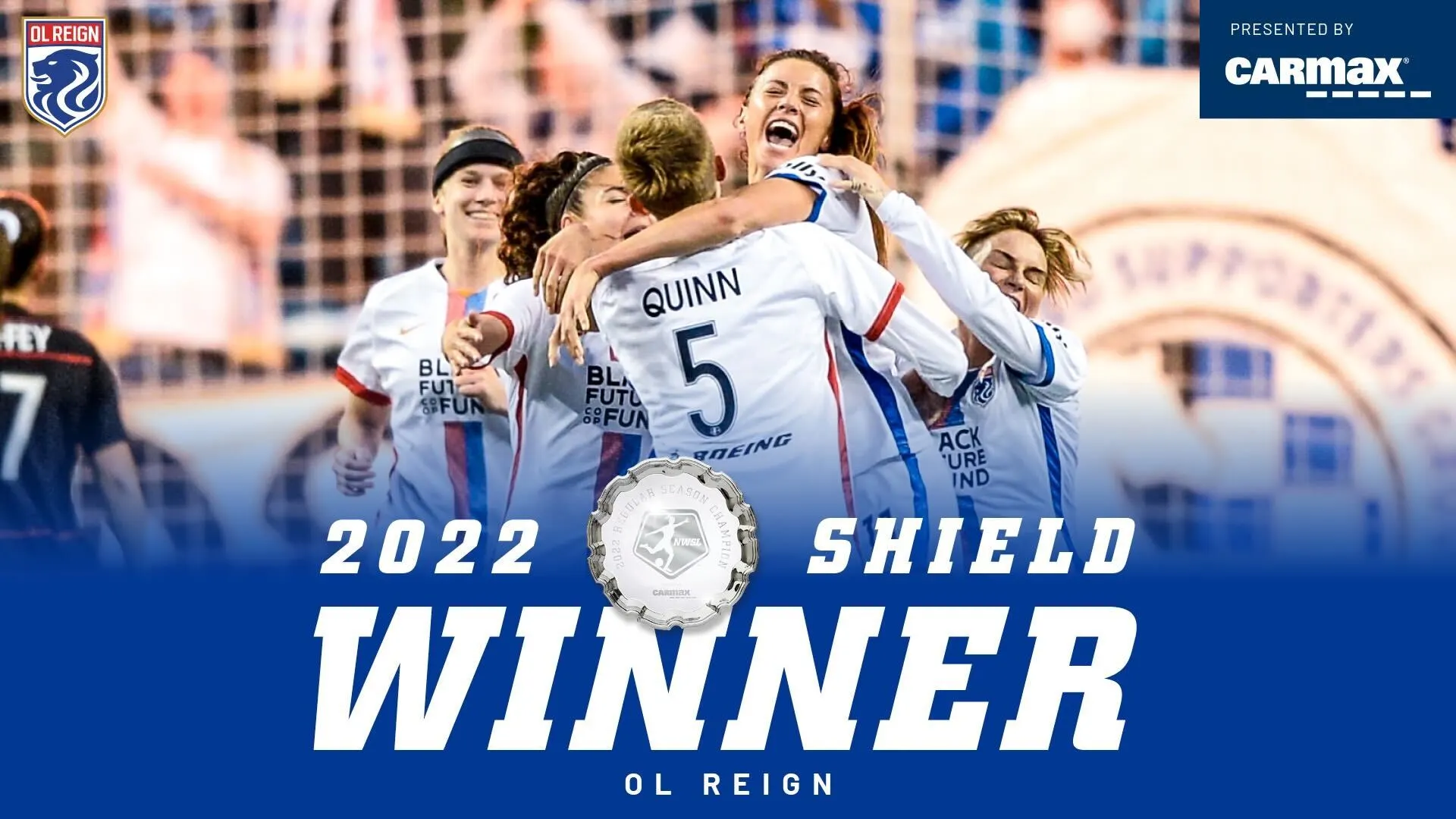 OL Reign Claims 2022 NWSL Shield, Presented by CarMax | News ...